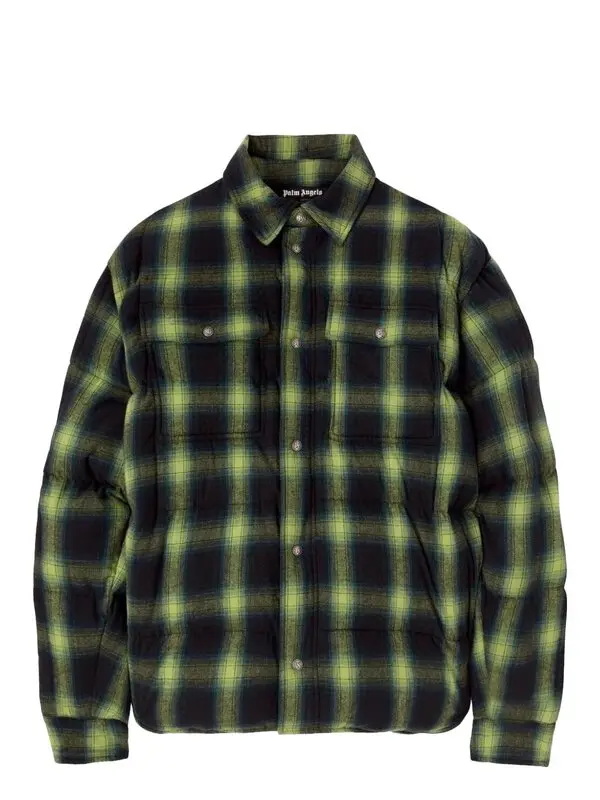 Palm Angels Vertigo` Padded Shirt - Multicolor