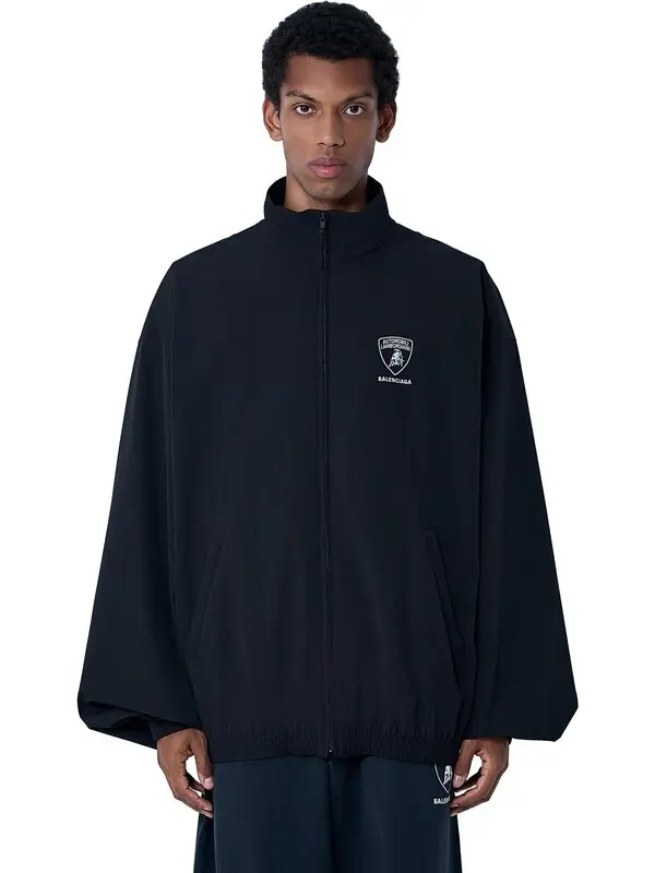 BALENCIAGA X LAMBORGHINI Automobili Lamborghini Zip-up Jacket - Black
