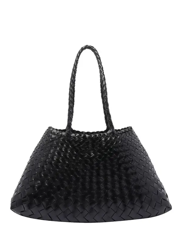 Dragon Diffusion Big Santa Croce Shoulder Bag - Black