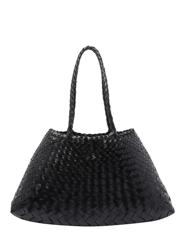 Dragon Diffusion Big Santa Croce Shoulder Bag - Black