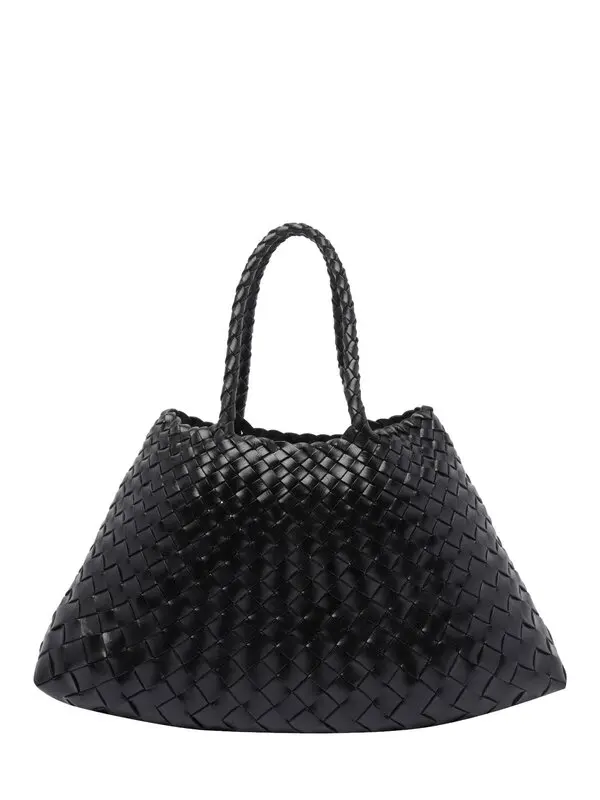 Dragon Diffusion Small Santa Croce Shoulder Bag - Black
