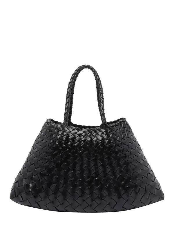 Dragon Diffusion Small Santa Croce Shoulder Bag - Black