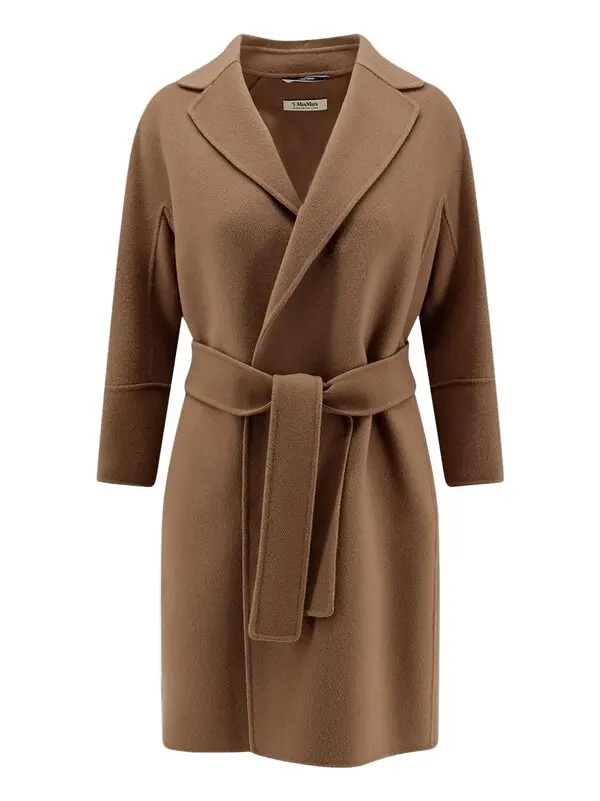 Max Mara Arona Virgin Wool Coat - Multicolor