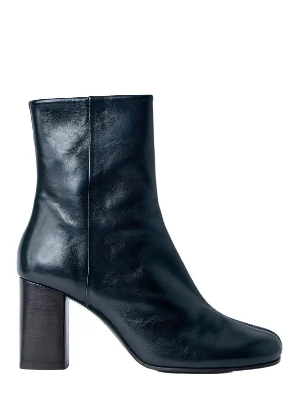LEMAIRE Anatomic 80 Ankle Boots - Black