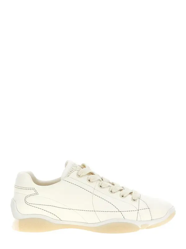 Prada Nappa Leather Sneakers - White