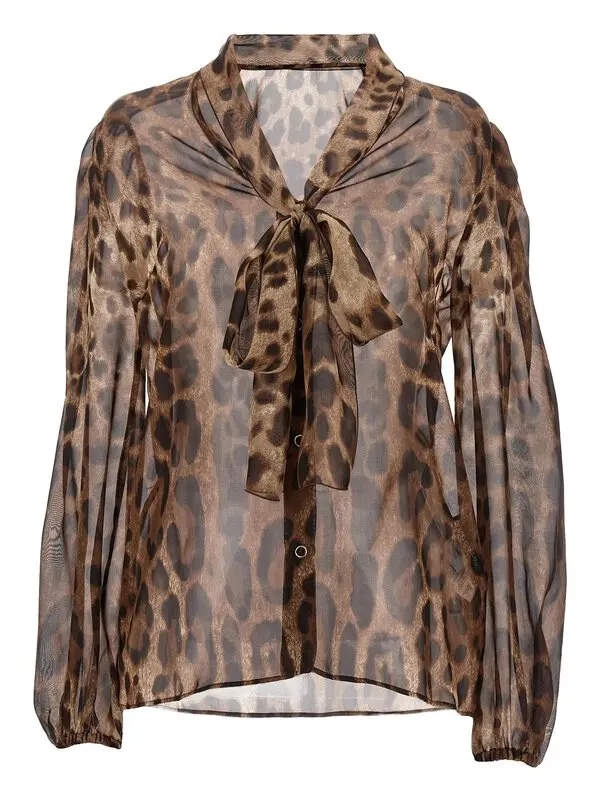 Dolce & Gabbana Animal Shirt - Multicolor