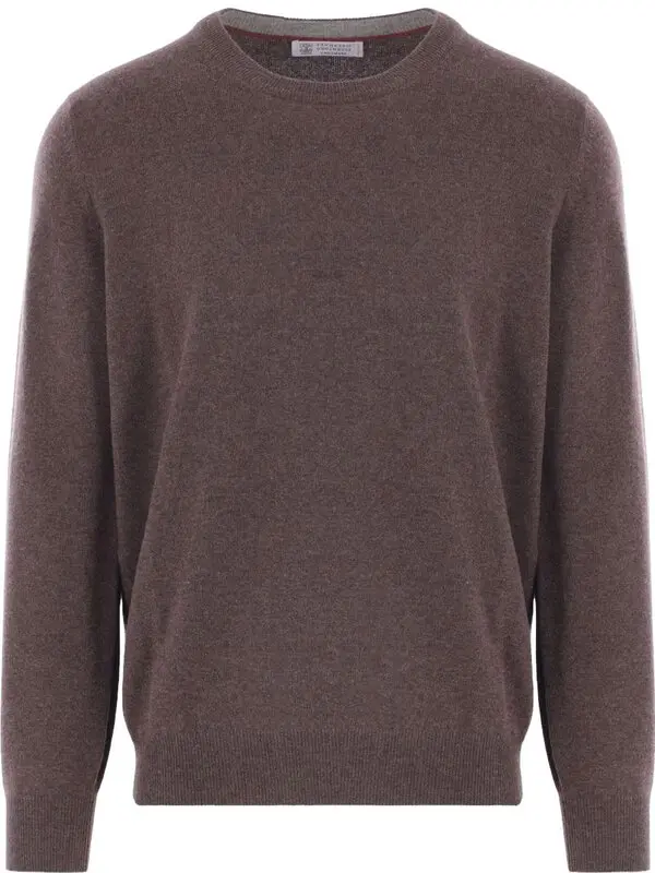 Brunello Cucinelli Cashmere Crewneck Sweater - Multicolor