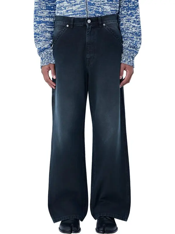 Marni Canvas Pants - Blue