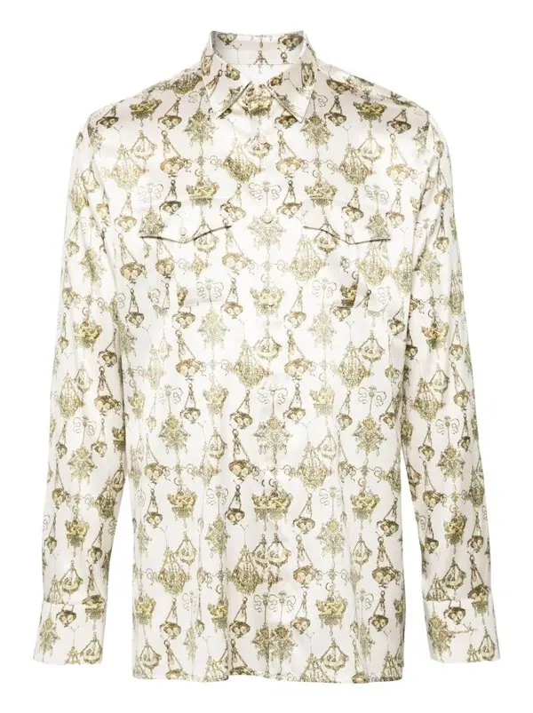 Givenchy Tight Fit Shirt With Pockets - Multicolor