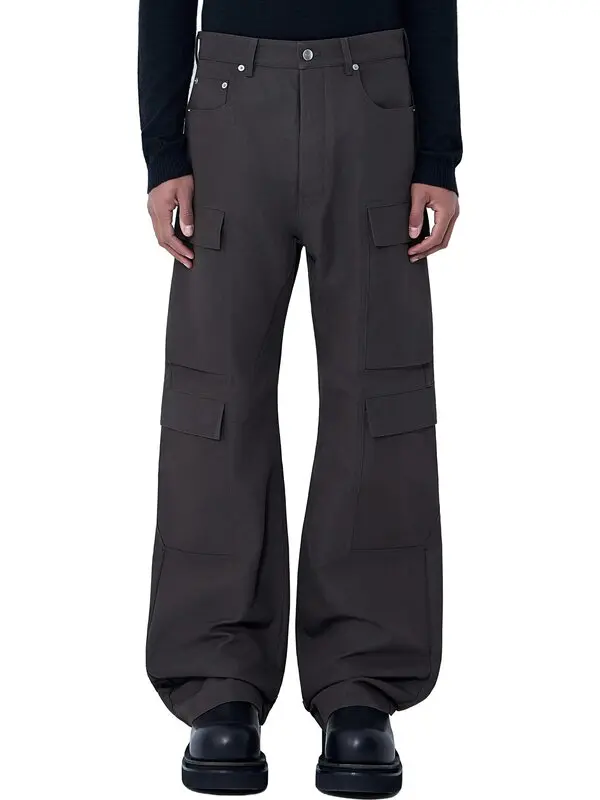Rick Owens Geth Cargo Pants - Gray