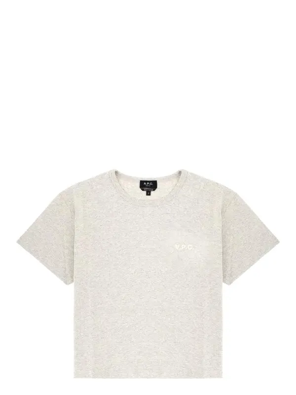 A.p.c. Logo T-shirt - Gray