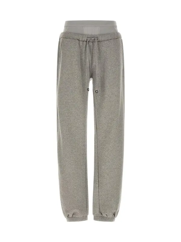 Attico American Fleece Joggers - Gray