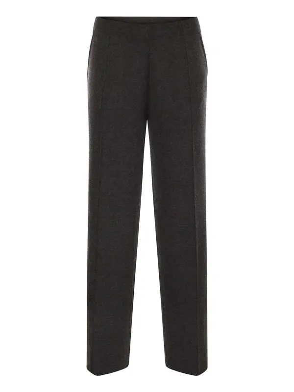 Max Mara Arno Viscose And Wool Trousers - Multicolor