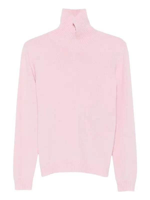 JIL SANDER Wool Turtle-neck Sweater - Multicolor