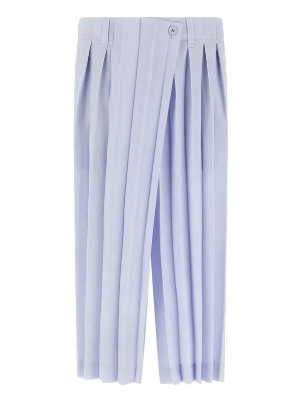 Issey Miyake Edge Ensemble' Pants - Blue