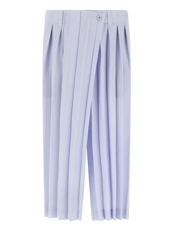 Issey Miyake Edge Ensemble' Pants - Blue