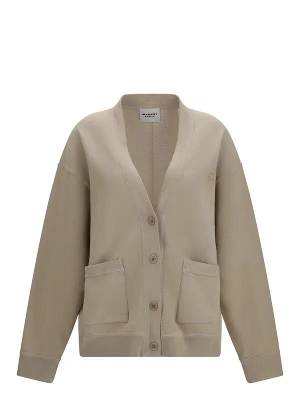 Isabel Marant Étoile Stephy V-neck Cardigan - Cream