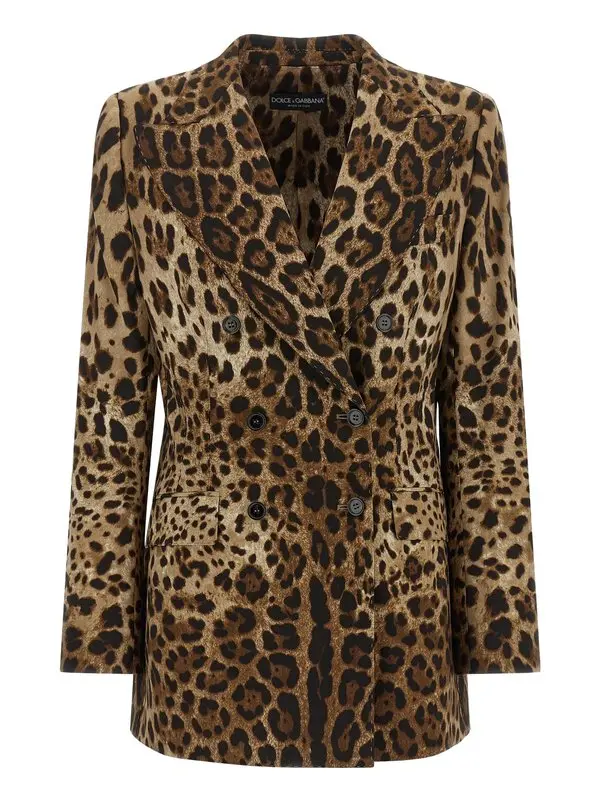 Dolce & Gabbana Leo Blazer - Brown