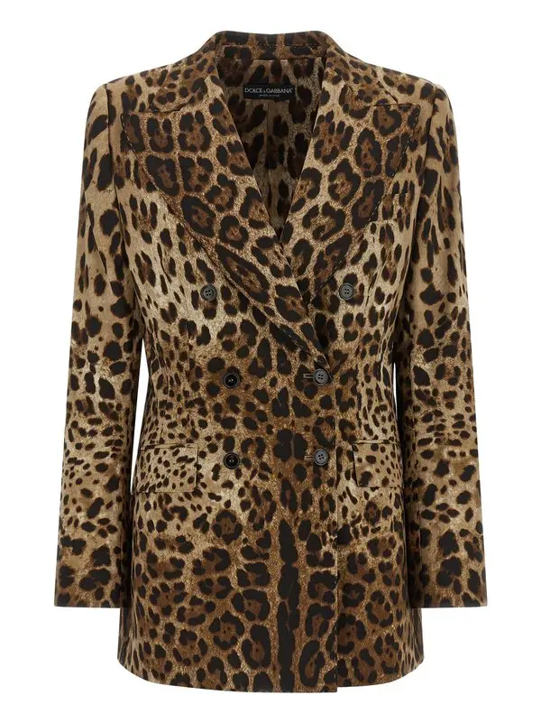 Dolce & Gabbana Leo Blazer - Brown