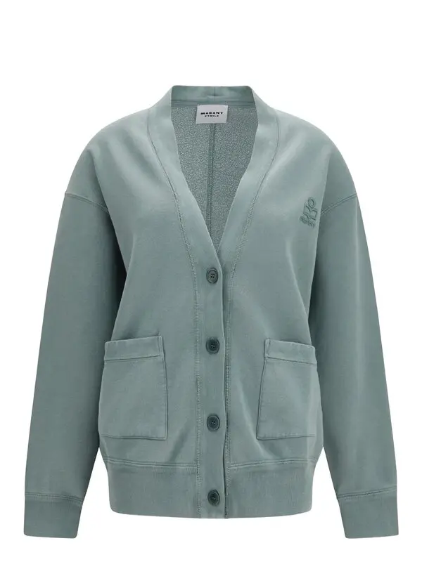 Isabel Marant Étoile Stephy V-neck Cardigan - Gray