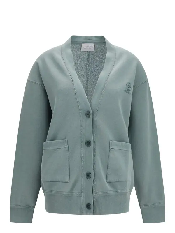 Isabel Marant Étoile Stephy V-neck Cardigan - Gray