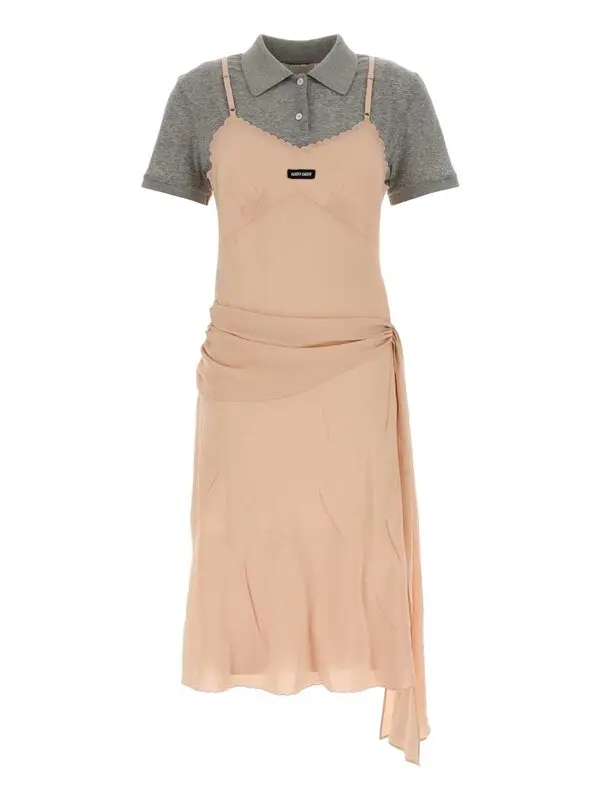 Miu Miu Silk Dress - Pink