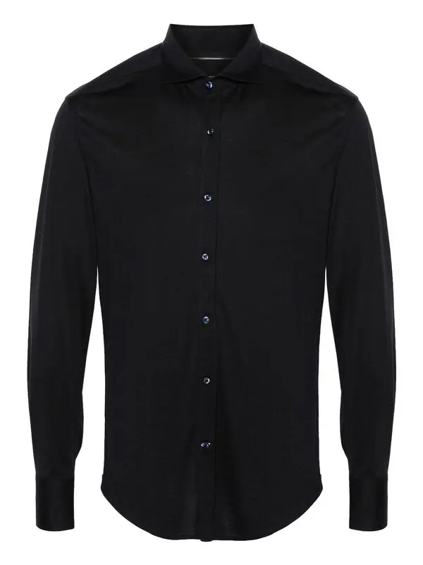 Brunello Cucinelli Silk And Cotton Blend Shirt - Multicolor