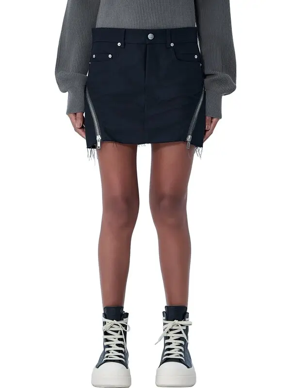 Rick Owens Bolan Banana Skirt - Black