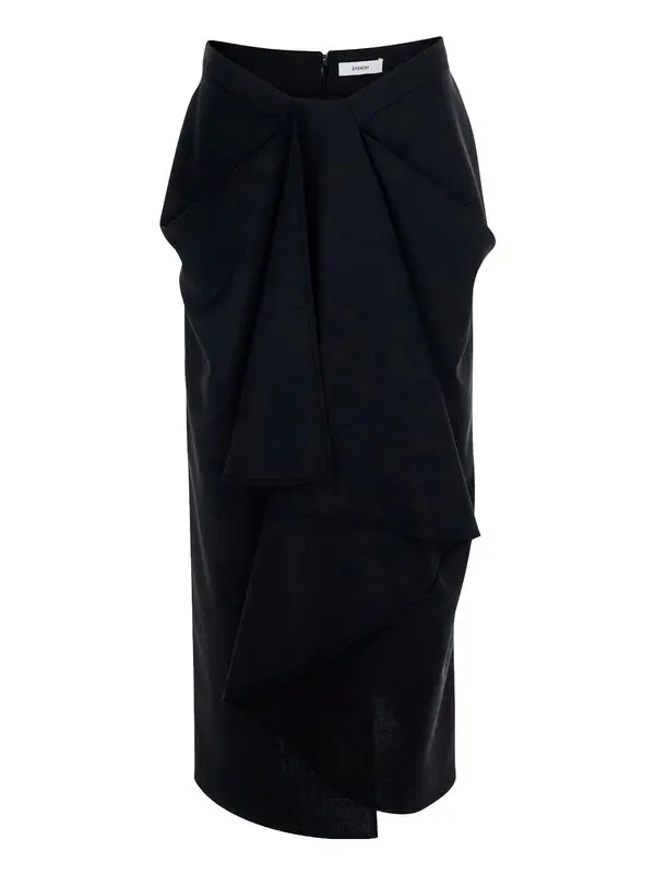 Givenchy Wrap Design Pencil Skirt - Multicolor