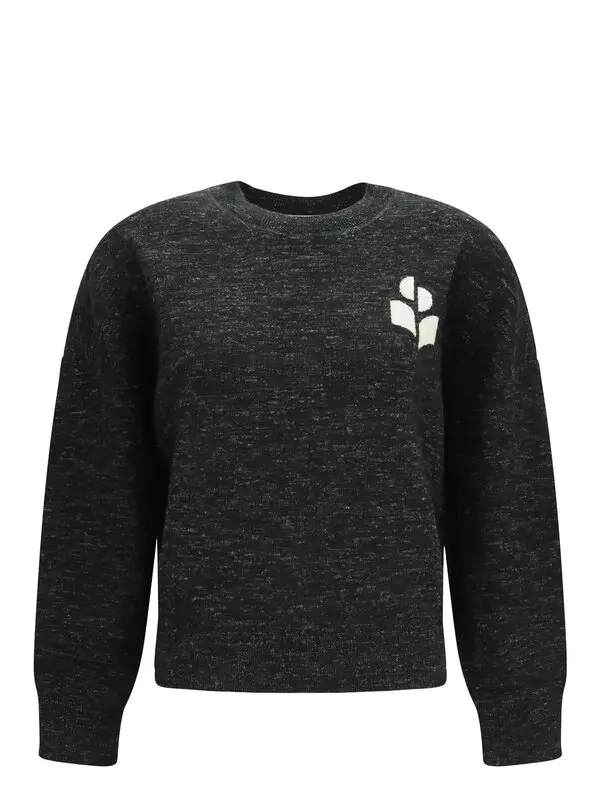 Isabel Marant Étoile Atlee Cotton-blend Sweater - Black