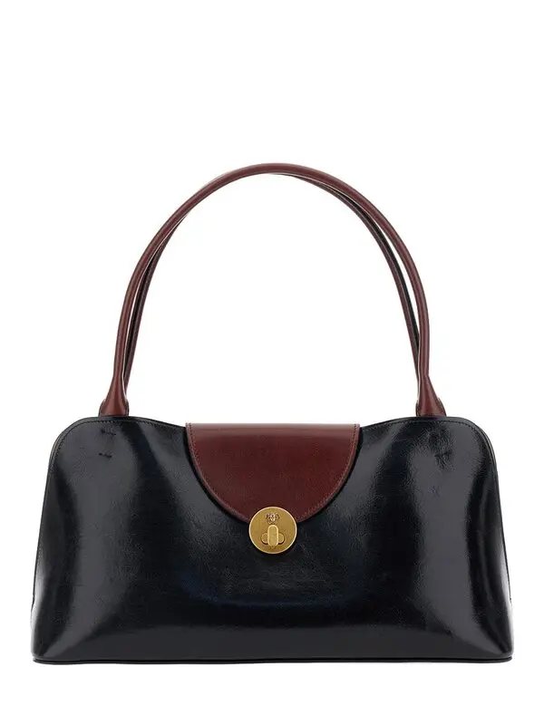 Versace Vivien Shoulder Bag - Black
