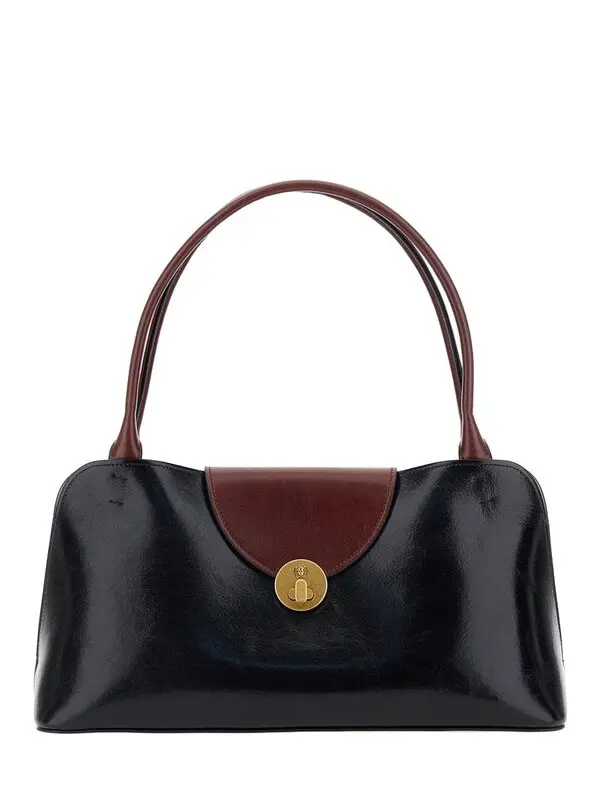 Versace Vivien Shoulder Bag - Black