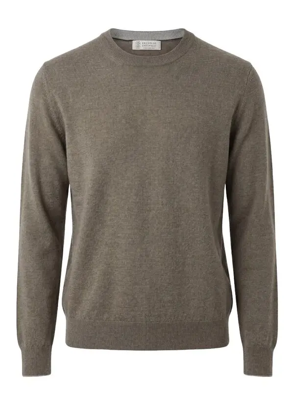 Brunello Cucinelli Cashmere Crewneck Sweater - Multicolor