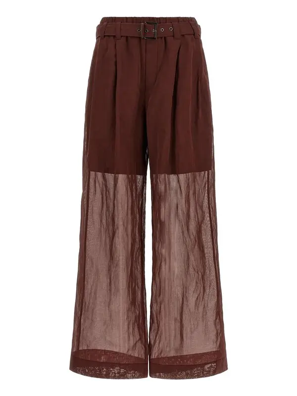 Brunello Cucinelli Loose' Pants - Multicolor