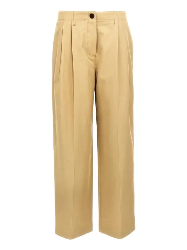 TOTEME Relaxed Chino Pants - Cream