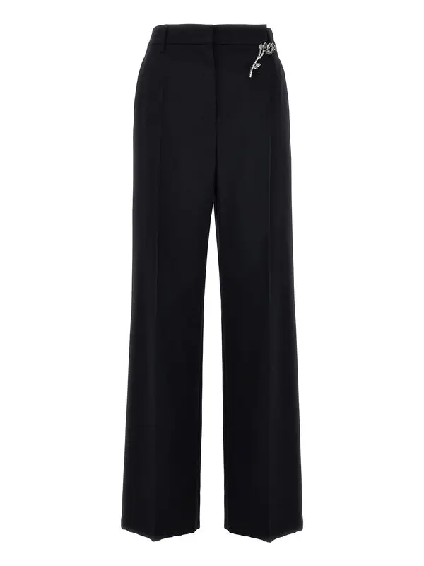 Prada Gabardine Trousers - Blue