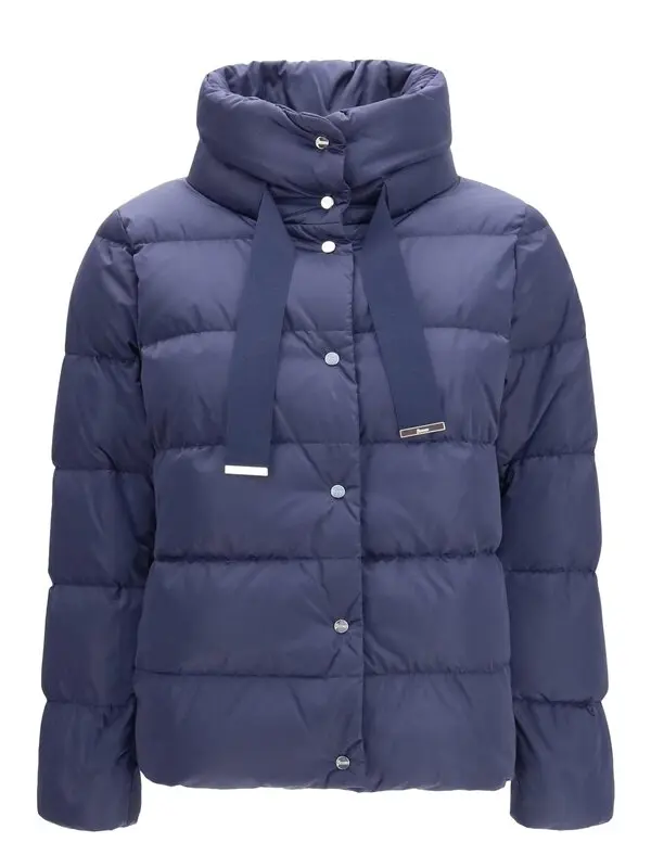 Herno Satin Down Jacket - Blue