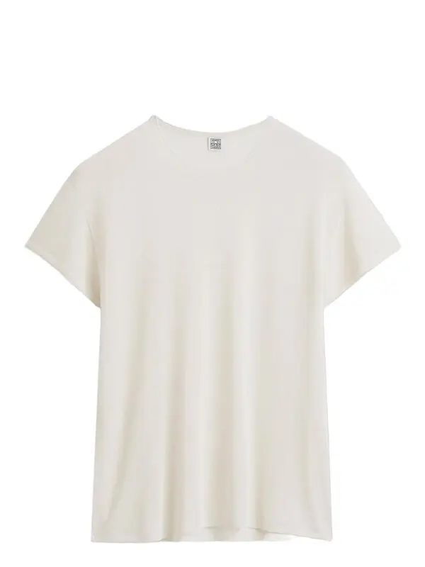 TOTEME Silk Sweater - Cream