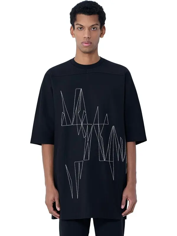 Moncler Rick Owens Jumbo T-shirt - Black