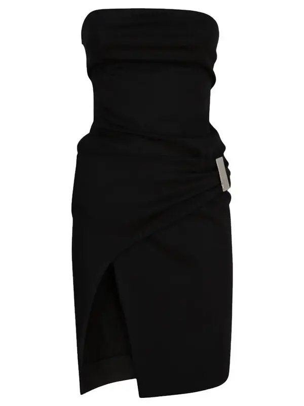 Attico Midi Dress - Black