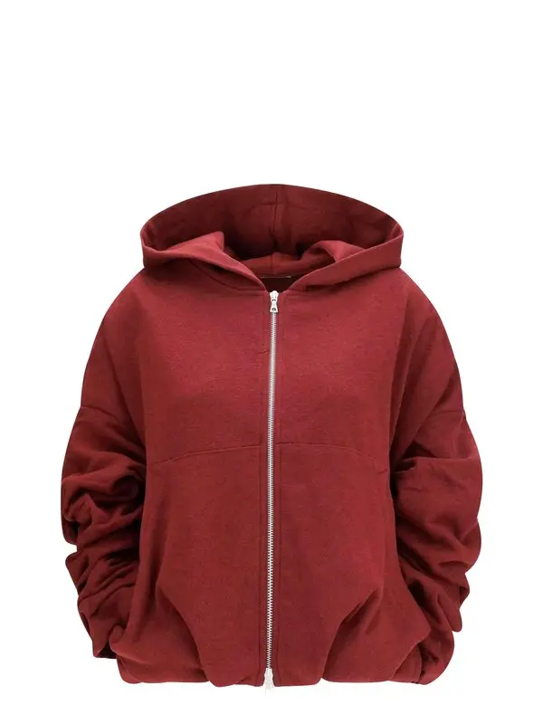 Dries Van Noten Draped Cotton Jersey Sweatshirt - Multicolor
