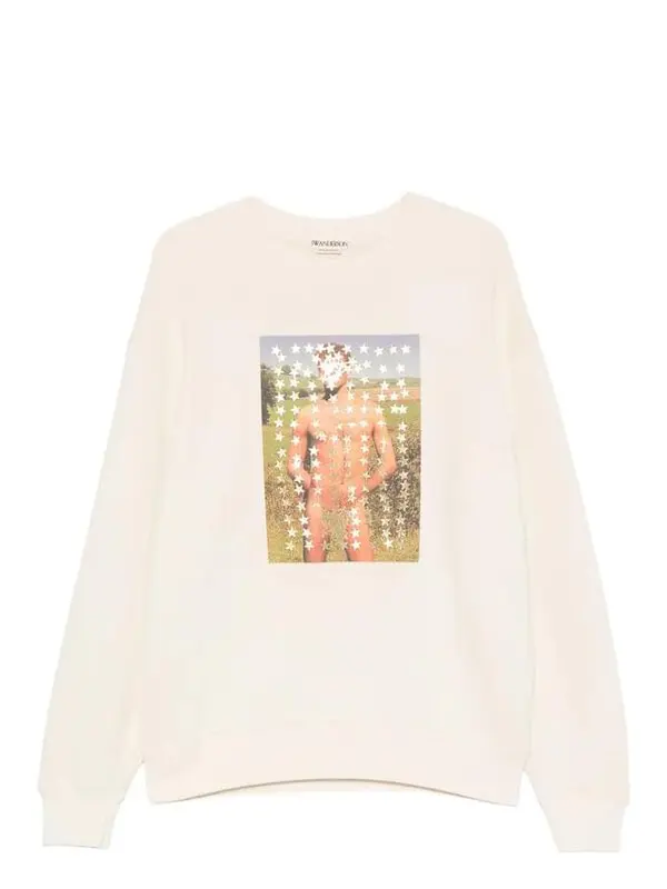 JW Anderson Neutrals Sweaters & Knitwear Sweatshirts - Cream