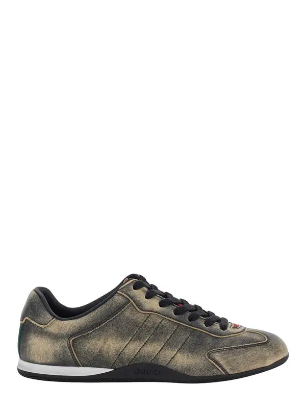 Gucci Elan Low Top Sneakers - Black