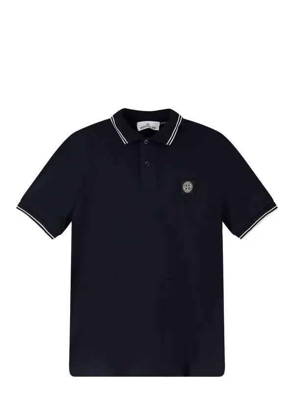 Stone Island Organic Cotton Polo Shirt - Multicolor