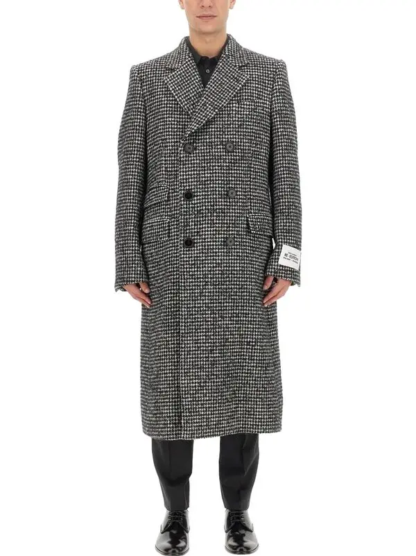 Dolce & Gabbana Re-edition Houndstooth Coat - Multicolor