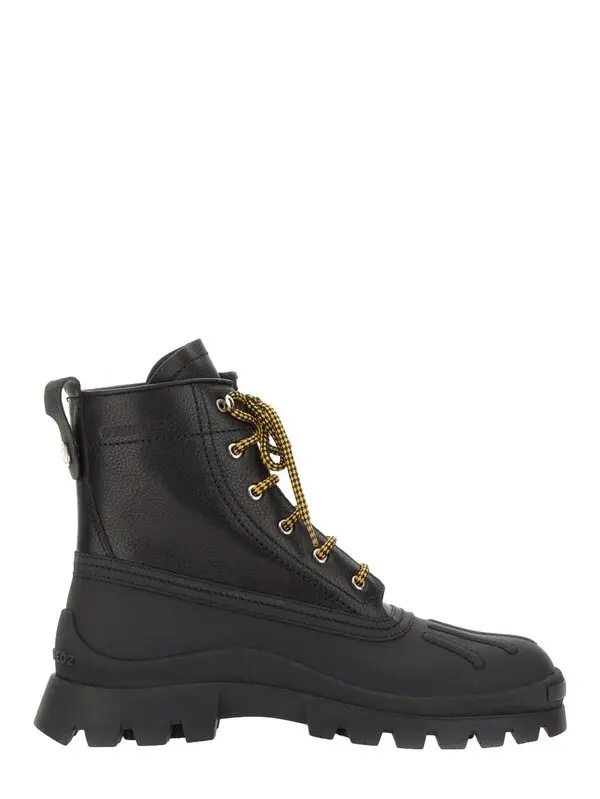 Dsquared2 Canadian Leather Boots - Black