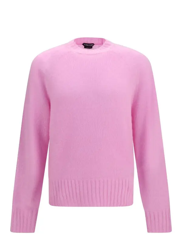 TOM FORD Cashmere Crew-neck Sweater - Pink