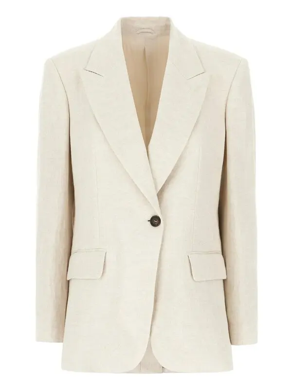 Brunello Cucinelli Tailored Single-button Blazer - Multicolor