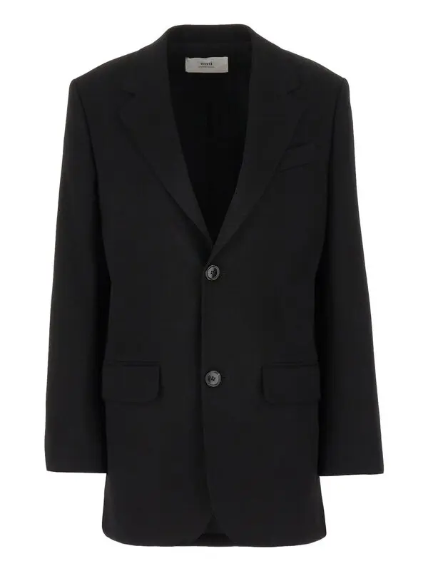 AMI Paris Tailored Wool Blazer - Multicolor