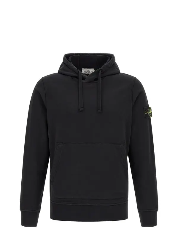 Stone Island Hoodie - Black